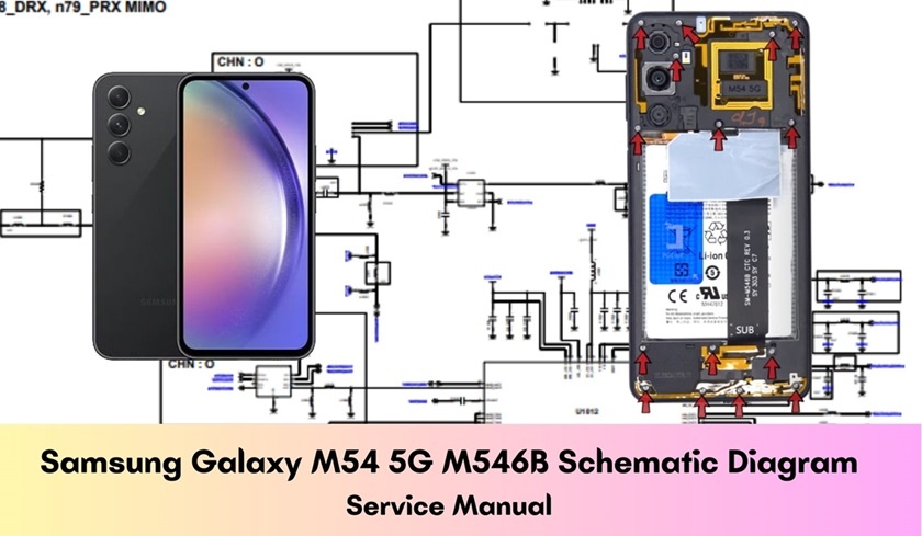 Samsung Galaxy M54 5G M546B Schematic Diagram