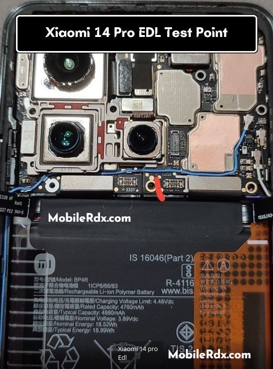 Xiaomi 14 Pro Test Point Reboot to 9008 EDL