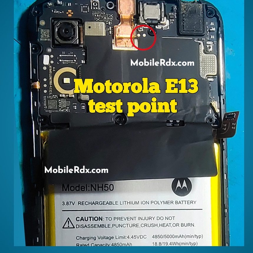 Motorola Moto E13 Test Point | Download Mode