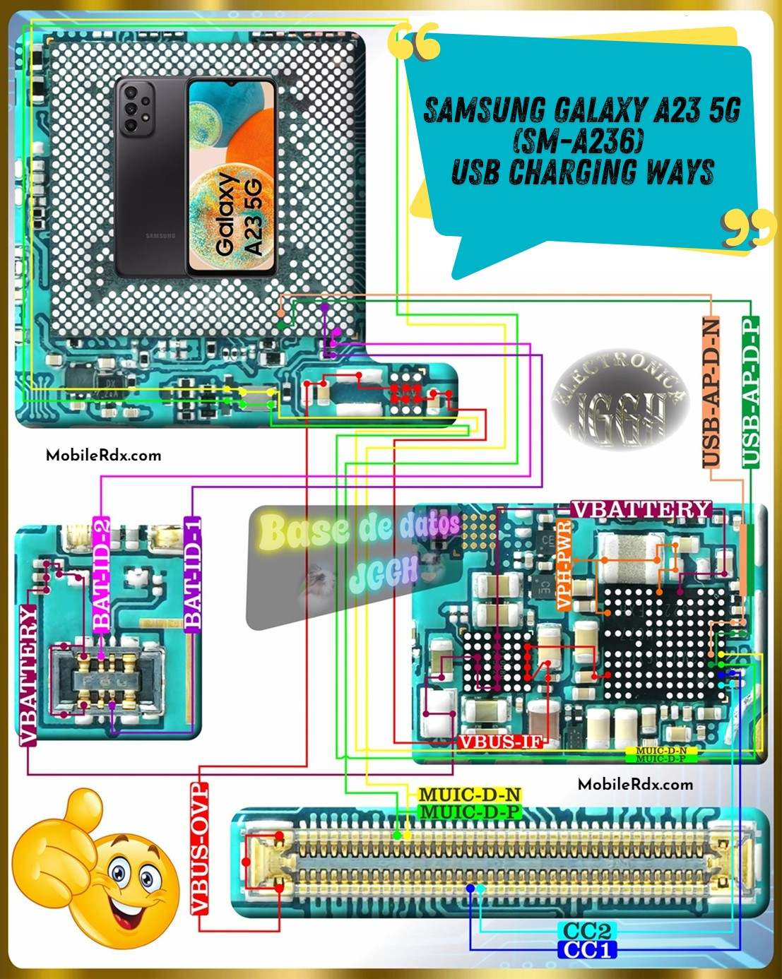 Samsung Galaxy A23 5G (SM-A236) Charging Ways | Not Charging Problem