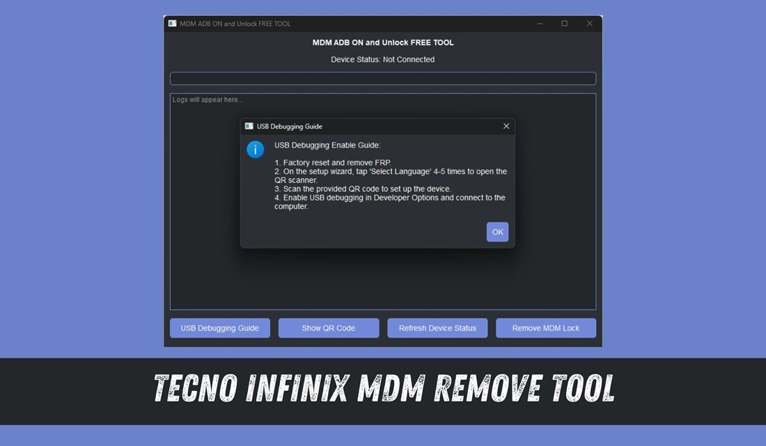 Download Tecno Infinix MDM Remove Tool V1.0 - FREE
