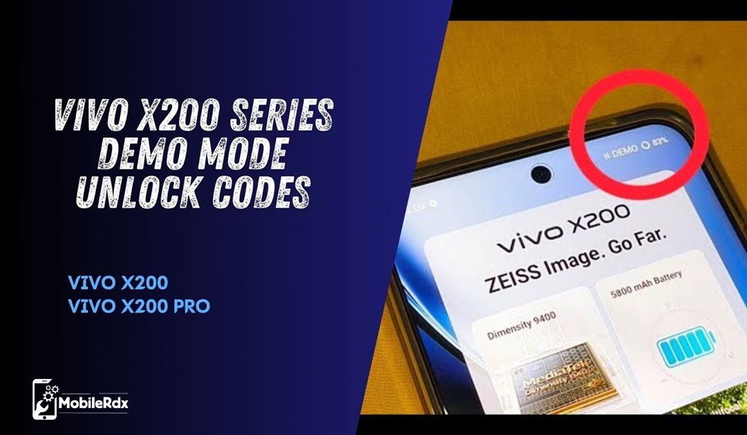 How to Vivo X200 Series Demo Mode Remove [Free Code]