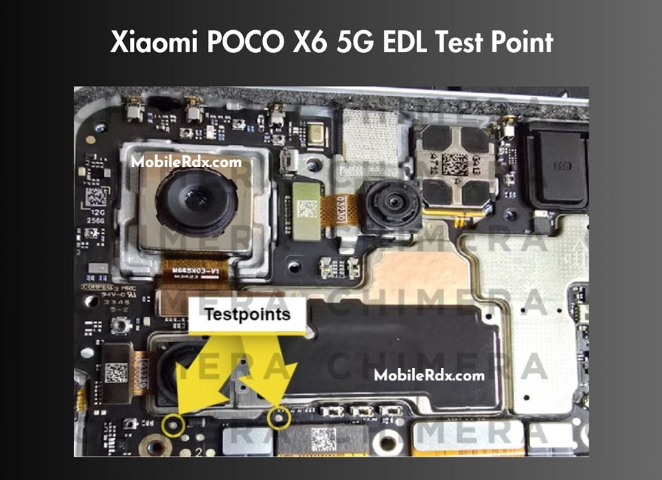 Xiaomi POCO X6 5G Test Point - Reboot to EDL Mode 9008