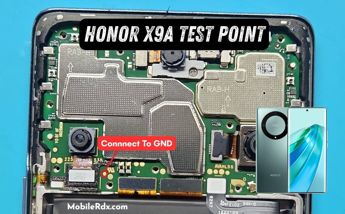 Honor X9a Test Point | Reboot to EDL Mode 9008
