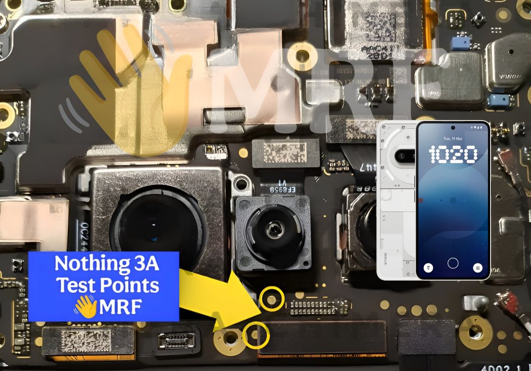 Nothing Phone 3A EDL Test Point | Reboot to EDL Mode 9008