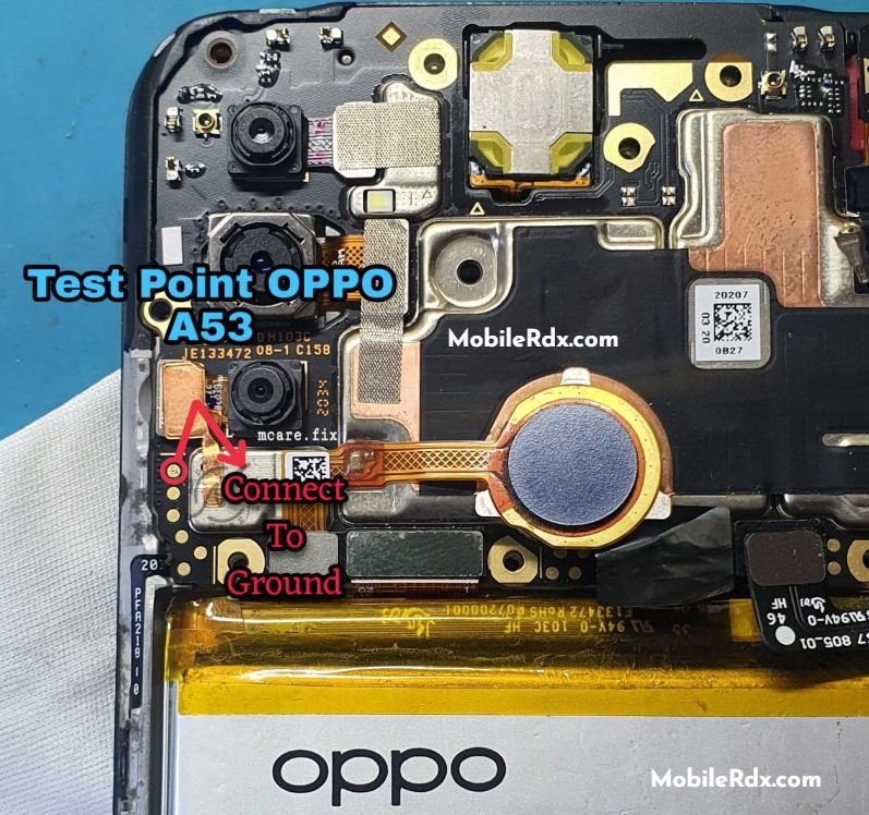 Oppo A53 Test Point | EDL Mode 9008