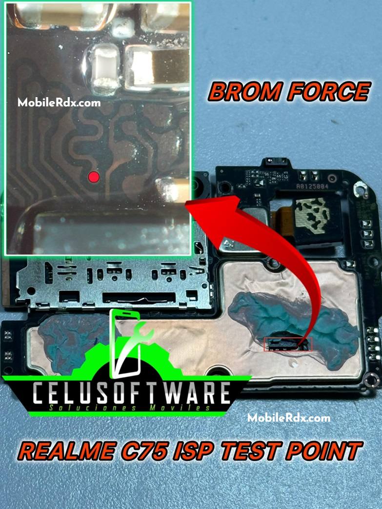 Realme C75 Test Point – Reboot to BROM Mode