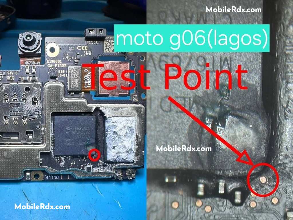 Motorola Moto G06 Test Point – MTK BROM Mode