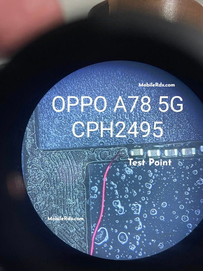 Oppo A78 5G (CPH2495) Test Point