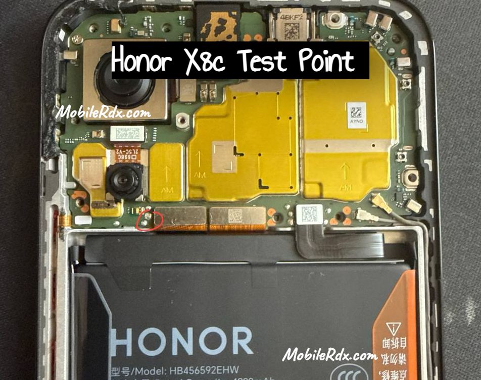 Honor X8c Test Point | Reboot to EDL Mode 9008