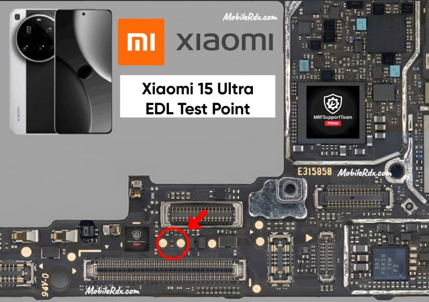 Xiaomi 15 Ultra EDL Test Point | Reboot to EDL Mode 9008